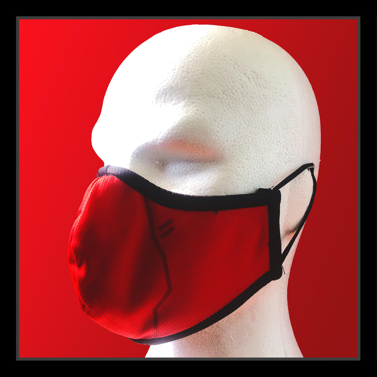 Red Facemask – DestructoDiscDesigns